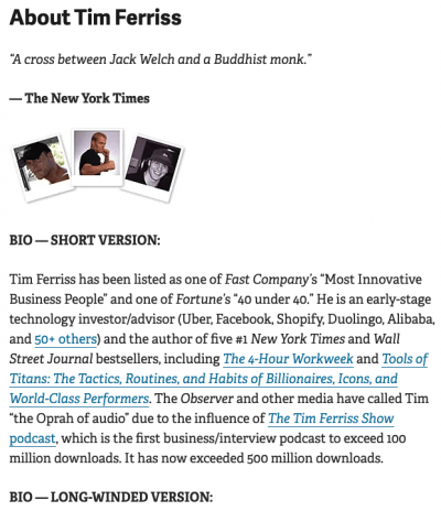 11 Tips On How To Write A Personal Biography + Examples (2022 Update)